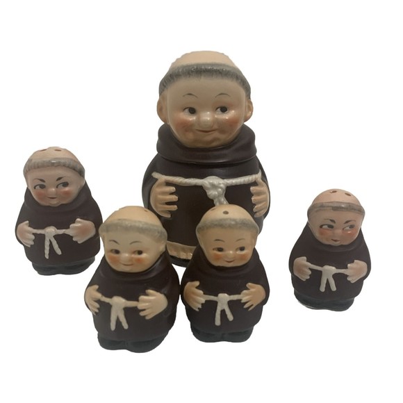 Goebel | Art | Vintage Goebel 5 Pieces Friar Tuck Monks West Germany ...